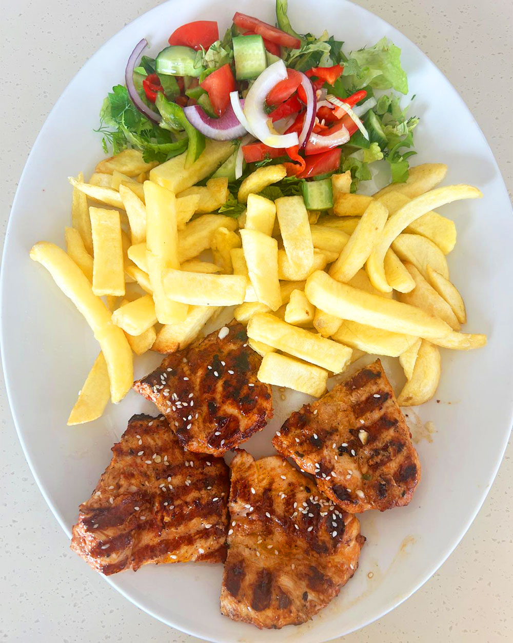 Marinated Butterfly Grilled Chicken - Fish Dish Restaurant, Felixstowe